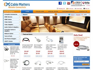 Cable Matters Reviews | 4 Reviews of Cablematters.com | ResellerRatings