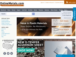 Online Metals Reviews | 21 Reviews of Onlinemetals.com/ | ResellerRatings